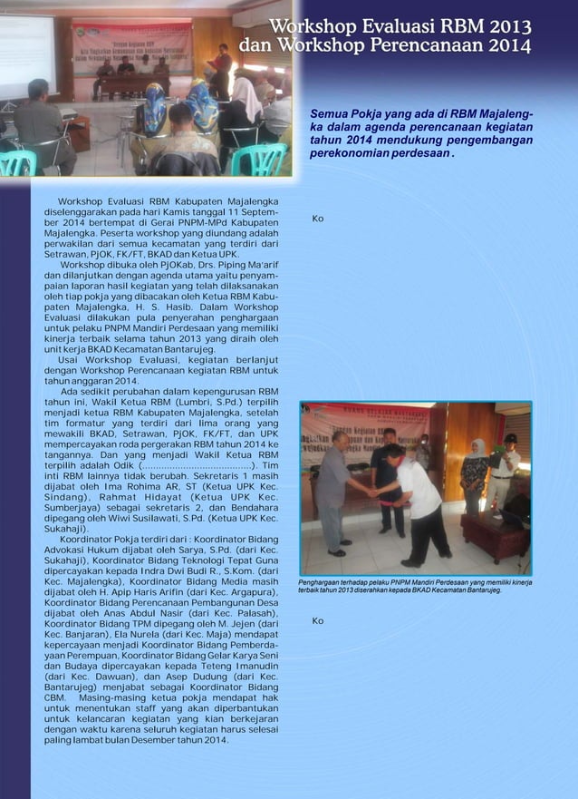 Buletin Sindangkasih Edisi 007 Tahun 2014 | PDF