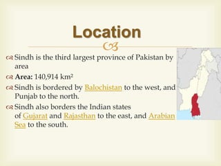 Sindh | PPTX