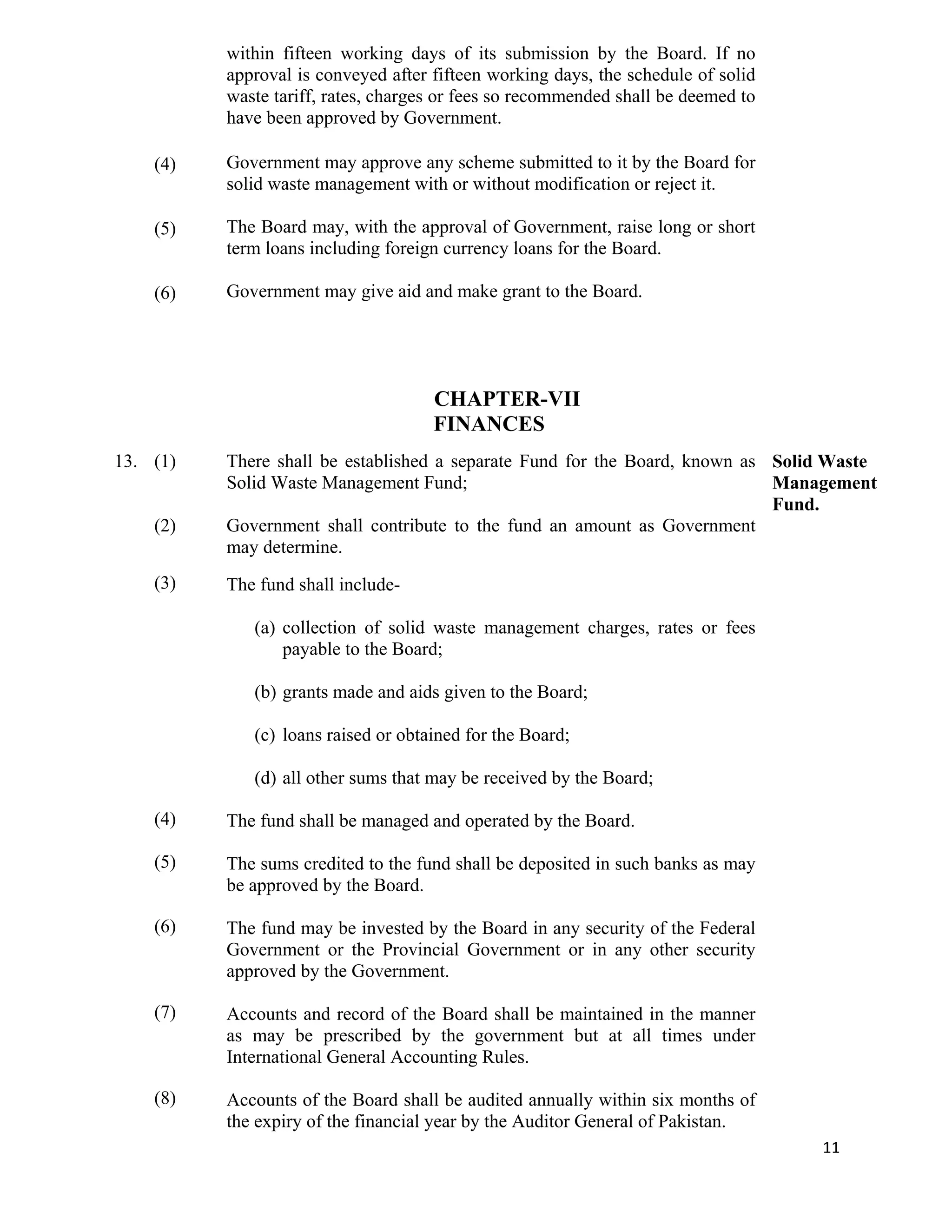 Sindh Solid Waste Management Board Act, 2014 | PDF