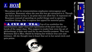 A cup of Tea complete Analysis Summary Themes character symbols ...