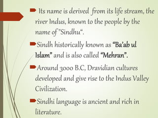 Sindhi culture | PPTX
