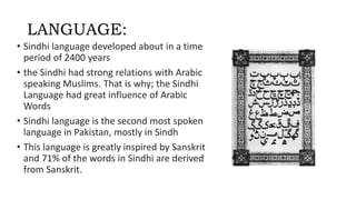 Sindhi culture | PPT
