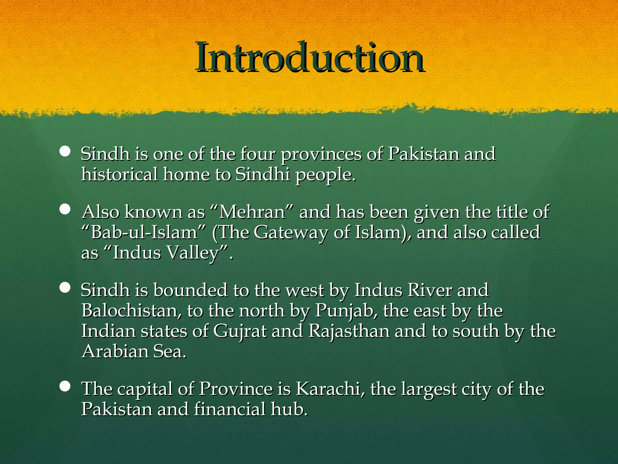 Sindhi culture | PPT