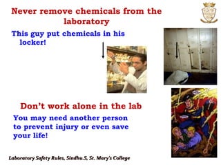 Biochemistry:Laboratory Safety Rules | PPT