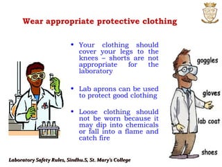 Biochemistry:Laboratory Safety Rules | PPT