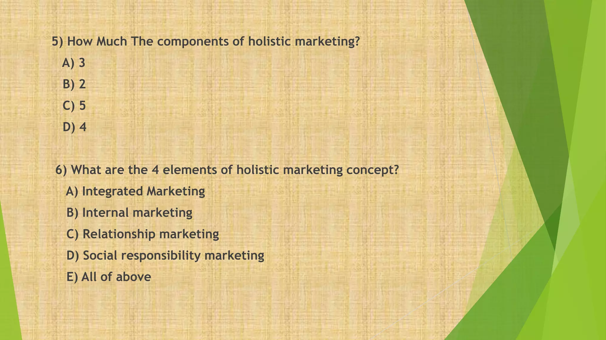 Holistic marketing concept | PPTX