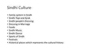 Sindi cullture | PPT