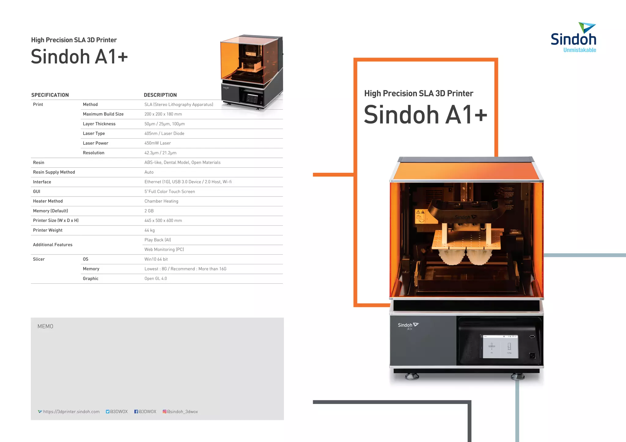 Sindoh A1+ | PPT