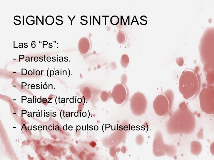 Sindrome Compartimental