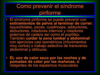 Sindrome del-piriforme | PPT