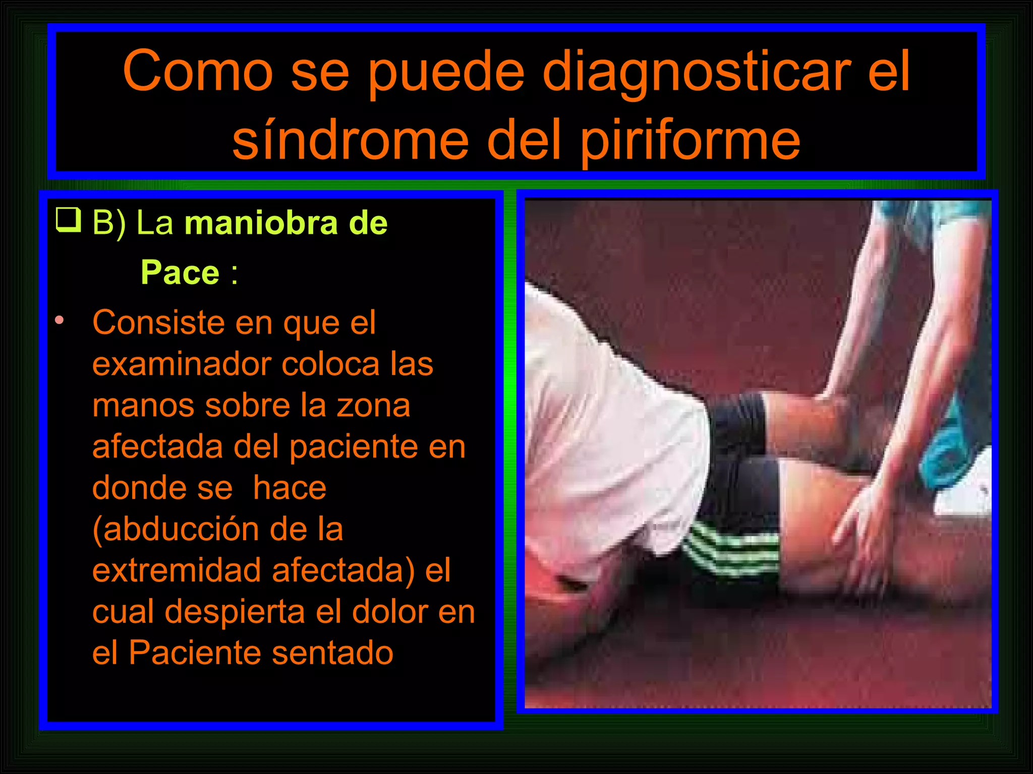 SINDROME DEL PIRIFORME | PPT