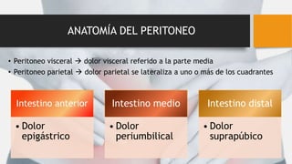 Sindrome abdominal agudo | PPTX