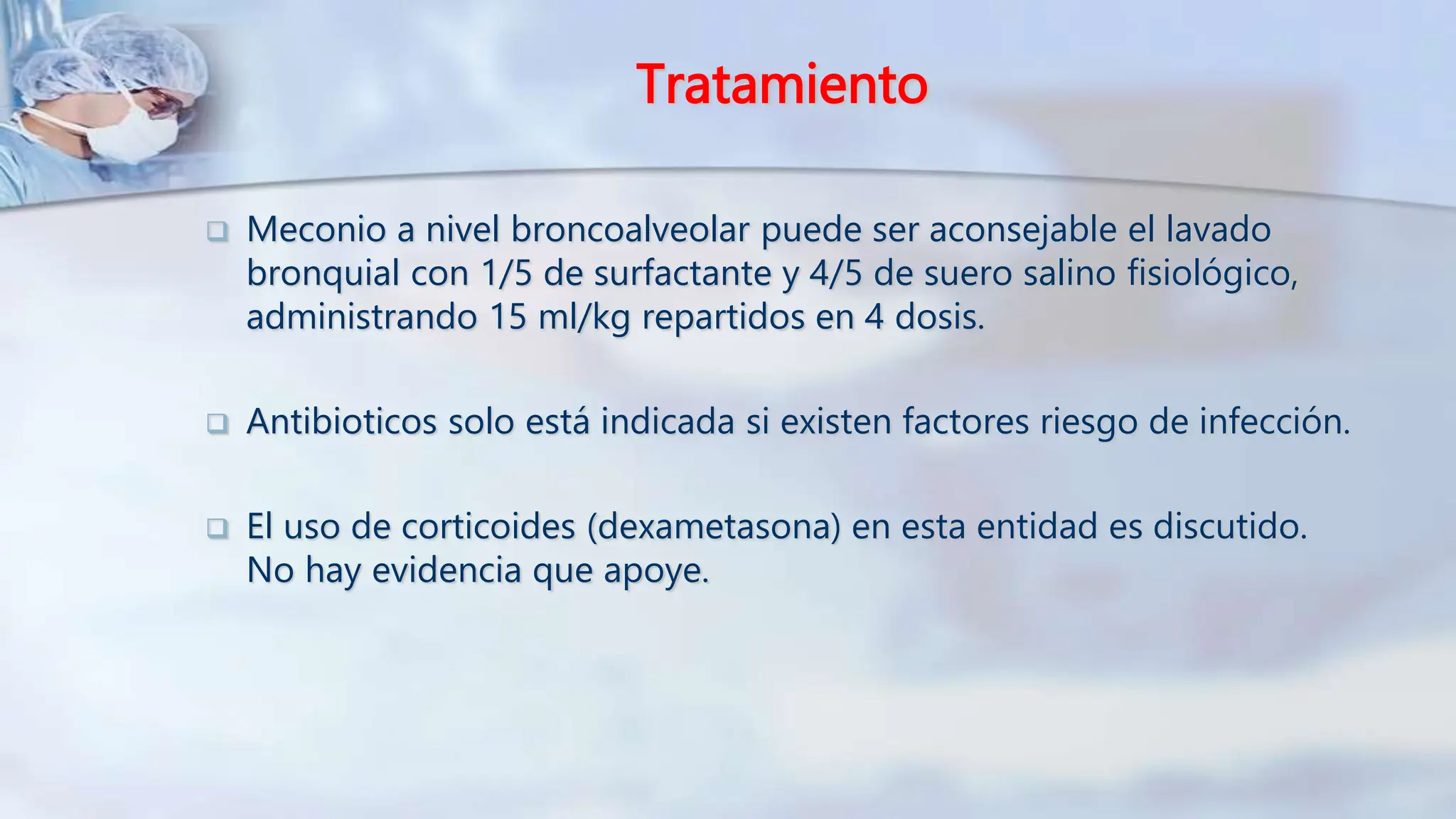 SINDROME ASPIRACION DE MECONIO EN NEONATOS | PPT