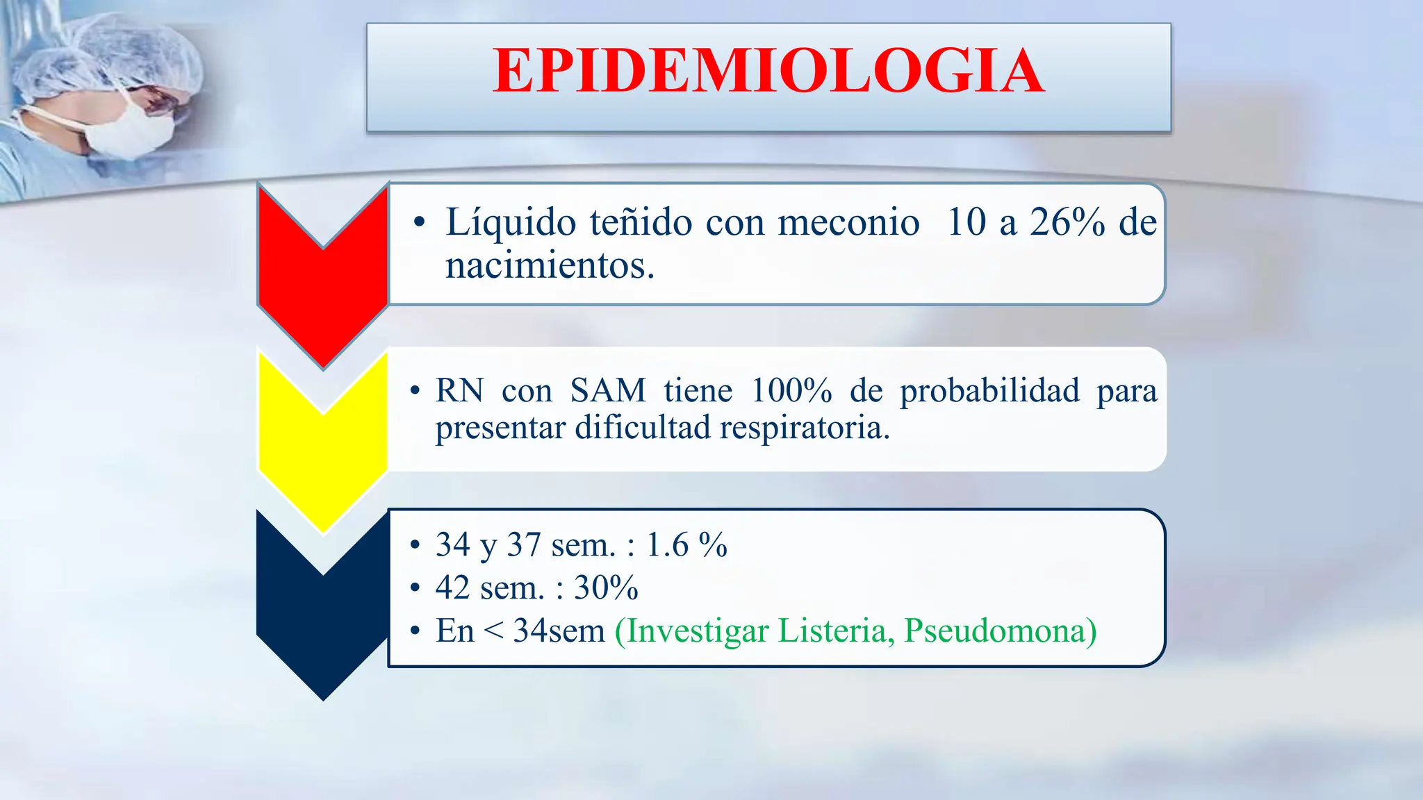 SINDROME ASPIRACION DE MECONIO EN NEONATOS | PPTX