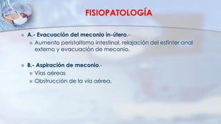 SINDROME ASPIRACION DE MECONIO EN RECIEN NACIDO POSTERMINO | PDF