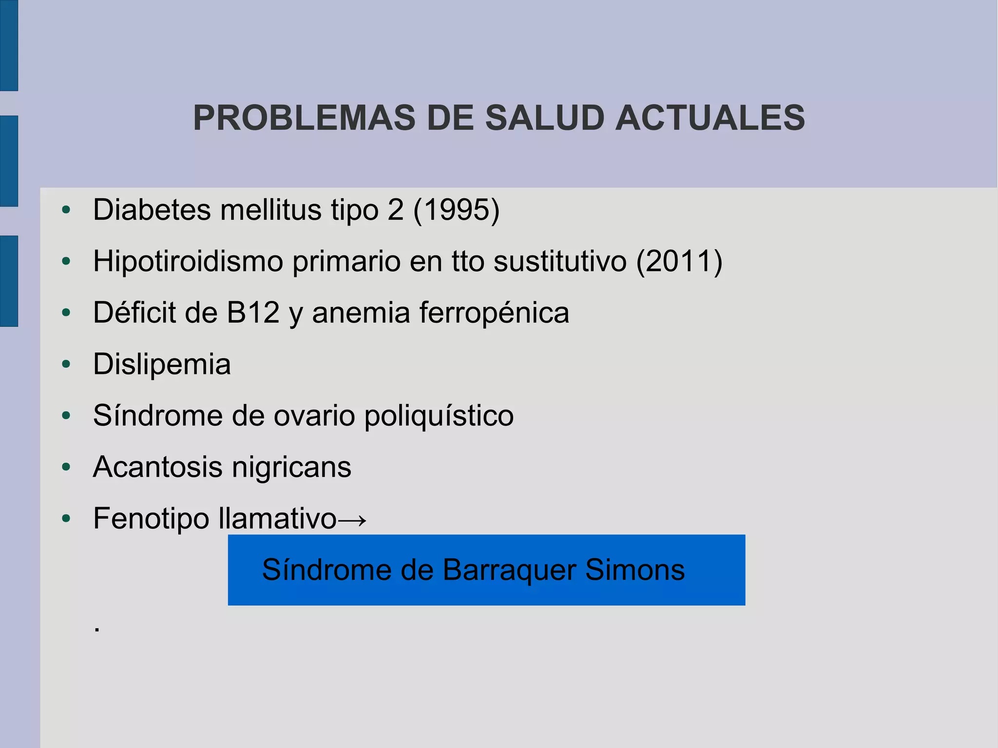 Sindrome barraquer simons | PPT