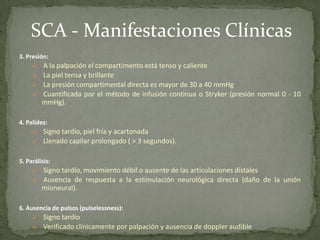 Sindrome compartimental | PPTX