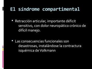 Sindrome compartimental | ODP