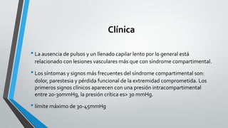 Sindrome_Compartimental concepto y tipos | PDF