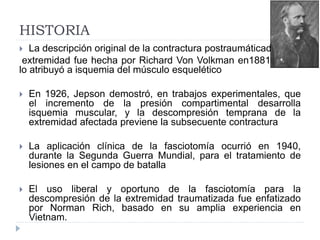 Sindrome compartimental agudo | PPTX
