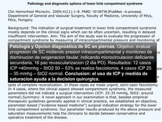 Sindrome compartimental | PPTX