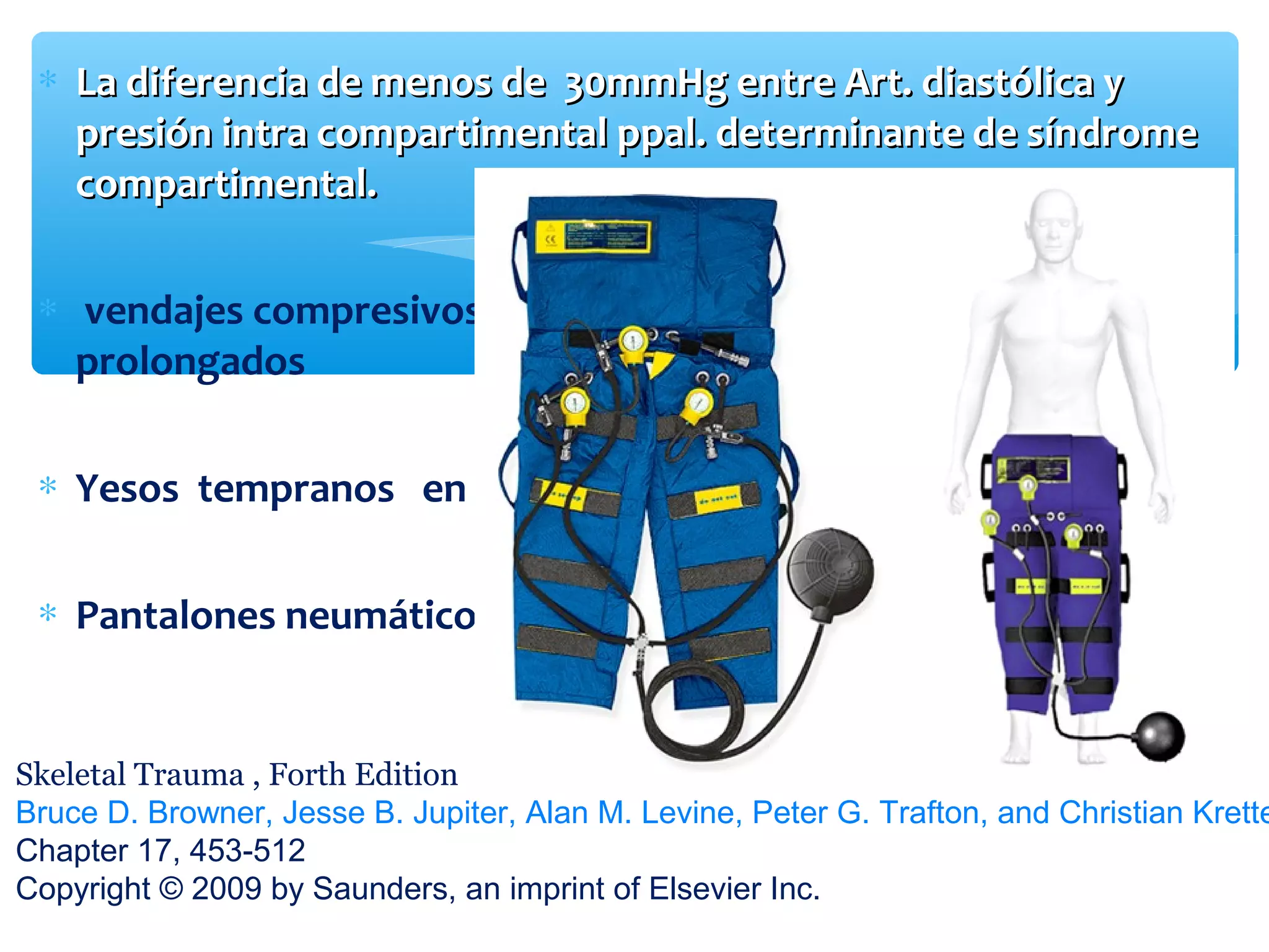 SINDROME COMPARTIMENTAL ASPECTOS DIAGNOSTICOS Y DE TRATAMIENTO | PPT
