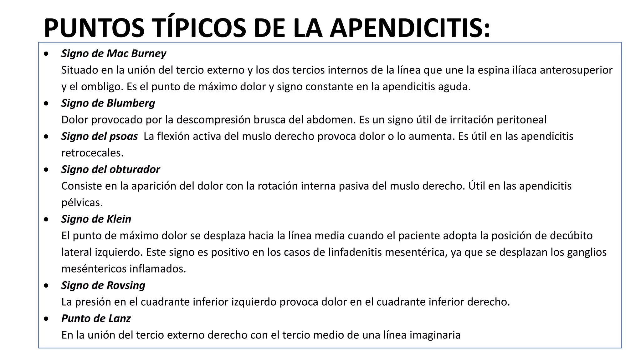 Sindrome de abdomen agudo | PPTX