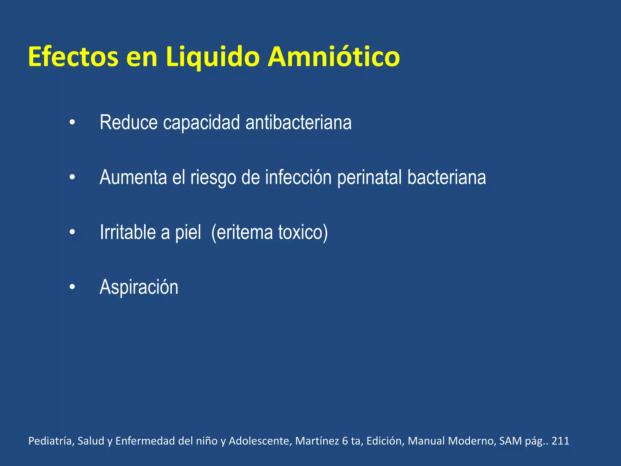 Sindrome de aspiracion meconial | PPTX