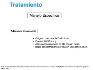 Sindrome de aspiracion meconial | PDF
