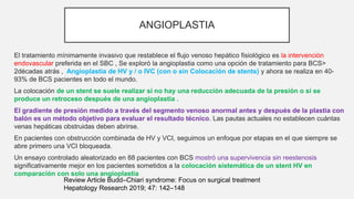 SINDROME DE BUDD CHIARI - MMMMM.ppt