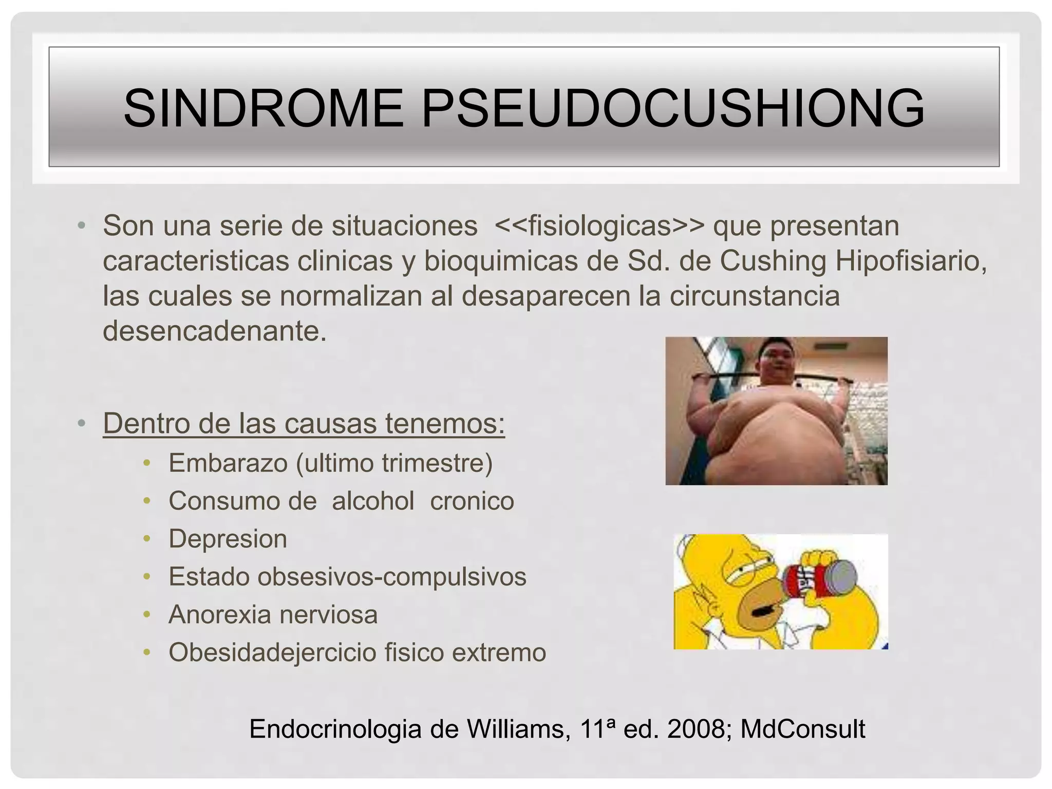 Sindrome de cushing | PPTX