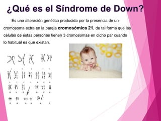 SINDROME DE DOWN TALLER A PADRES Y PARA ALUMNOS | PPTX