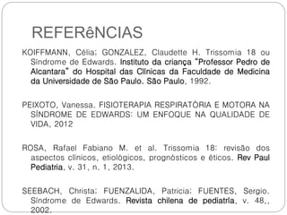 Sindrome de edward | PPTX