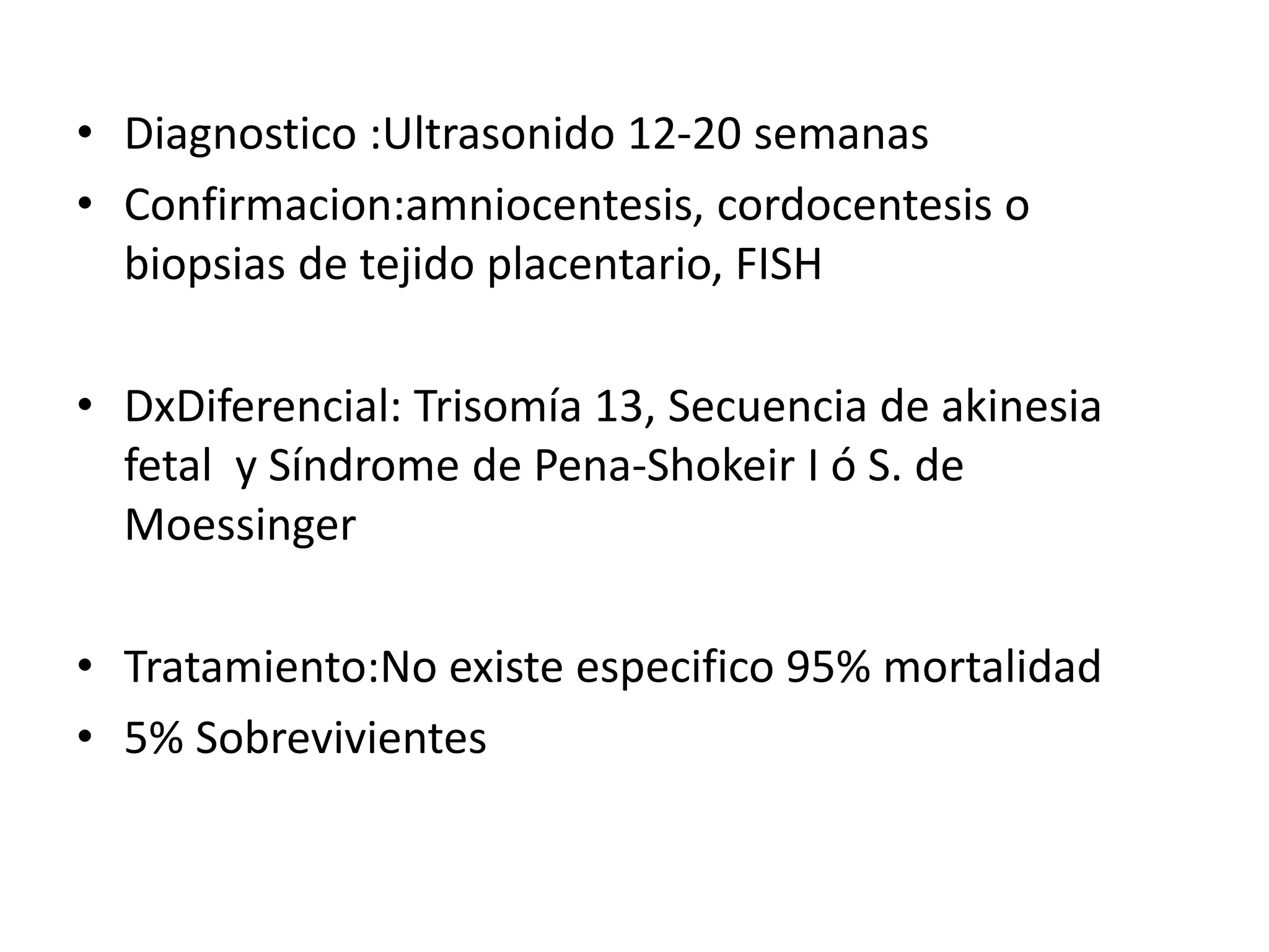 Sindrome de edwards trisomia 18 | PPTX