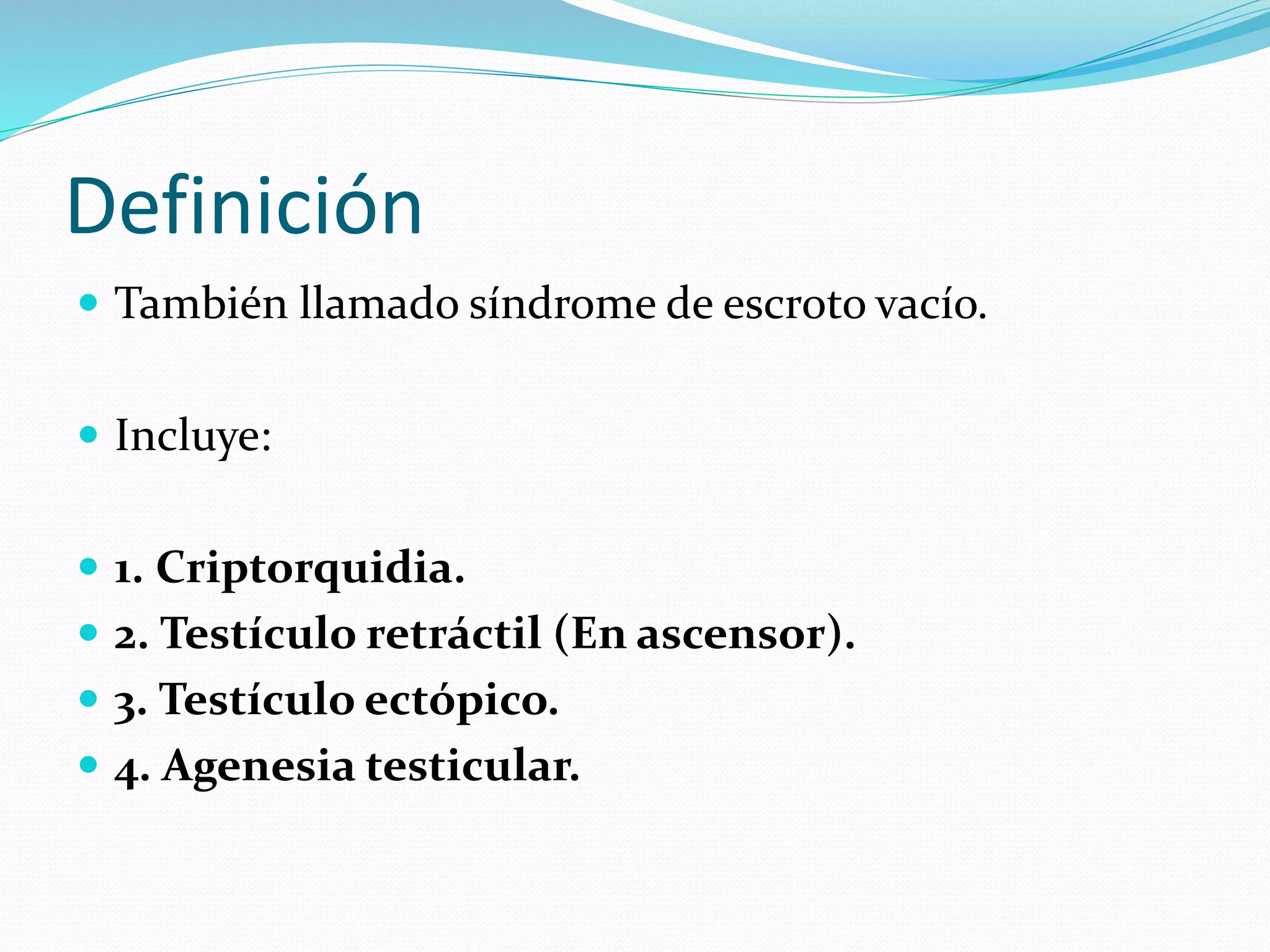 Sindrome de escroto vacío | PPTX