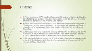 Sindrome de estocolmo | PPTX
