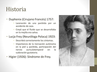 Sindrome de frey | PPTX