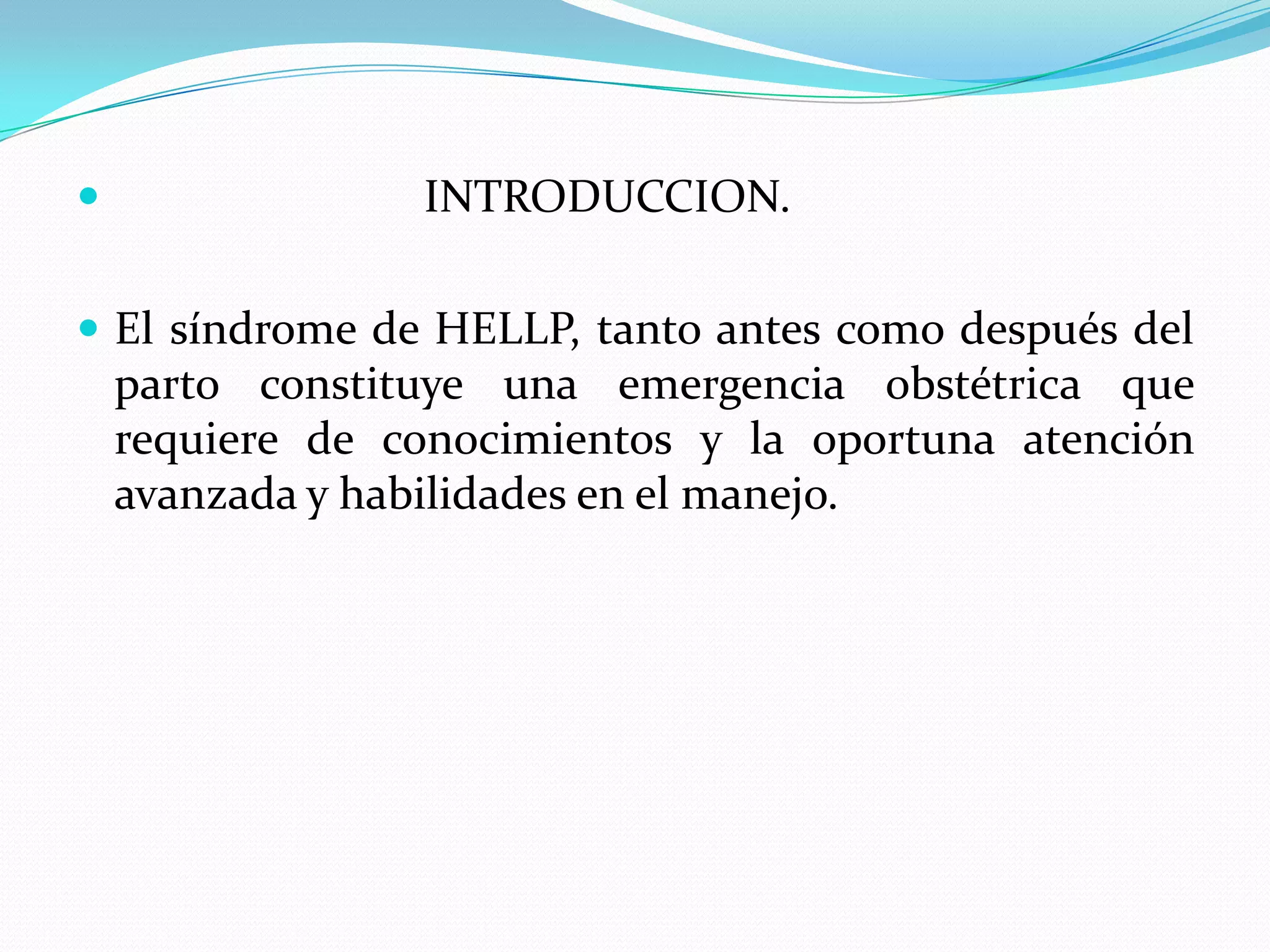 Sindrome de hellp | PPT