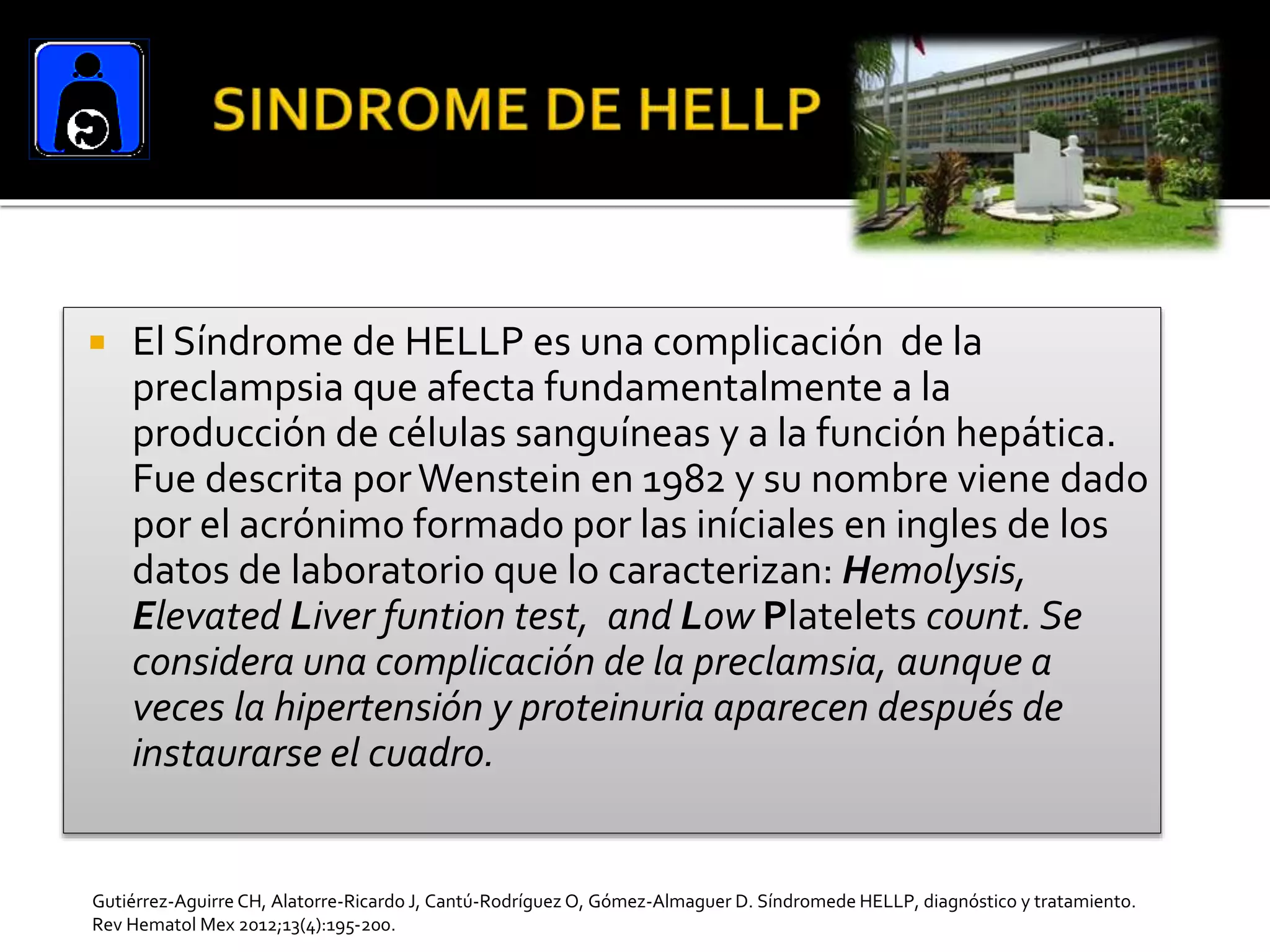 Sindrome de hellp | PPTX