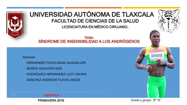 SÍndrome De Insensibilidad A Los AndrÓgenos Genetica