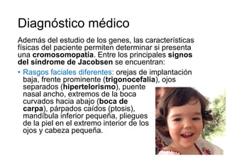 Síndrome de Jacobsen, retraso en el desarrollo infantil | PPTX