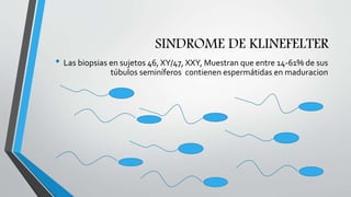 Sindrome de klinefelter | PPTX
