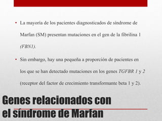Sindrome de marfan. | PPTX