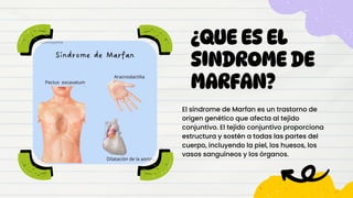 transtorno genetico SINDROME DE MARFAN concepto | PDF