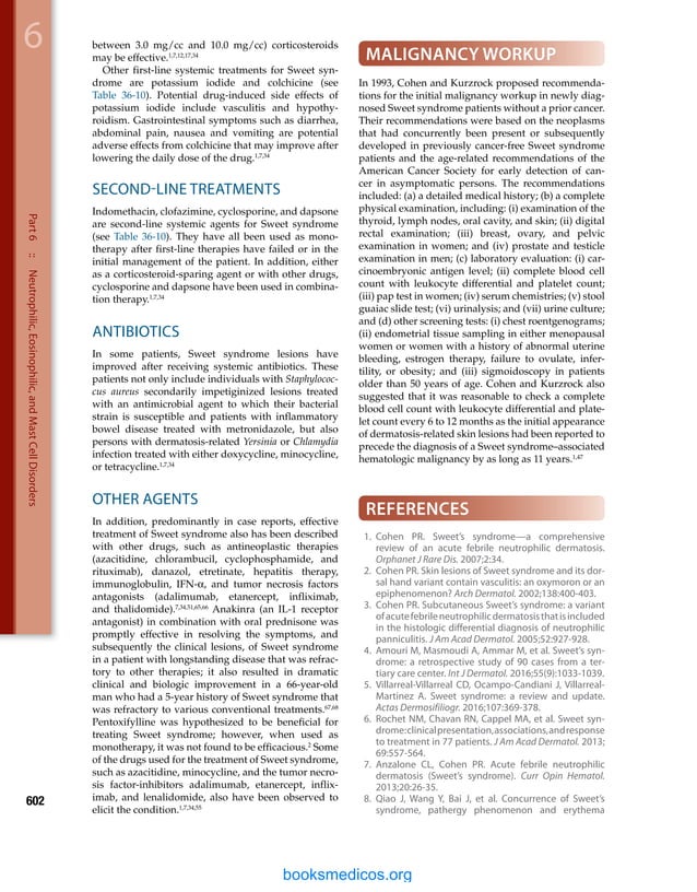 Dermatosis neutrofilicas variante síndrome sweet | PDF