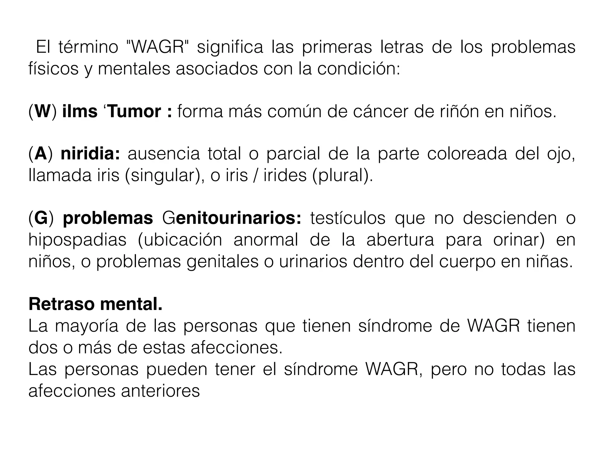 Sindrome de wagr | PDF