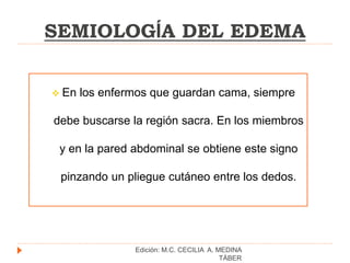 Sindrome edematoso | PPTX