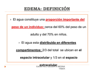 Sindrome edematoso | PPTX