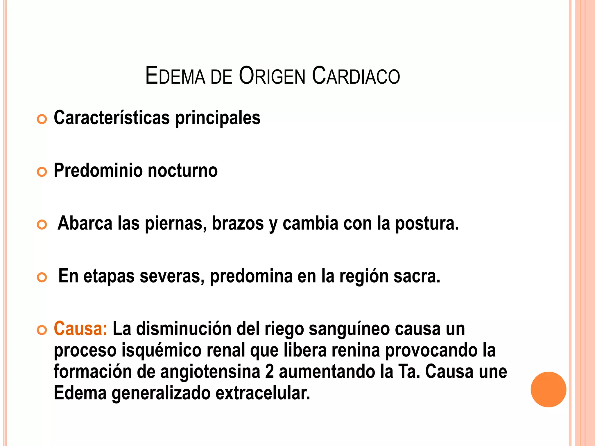 Sindrome Edematoso | PPTX