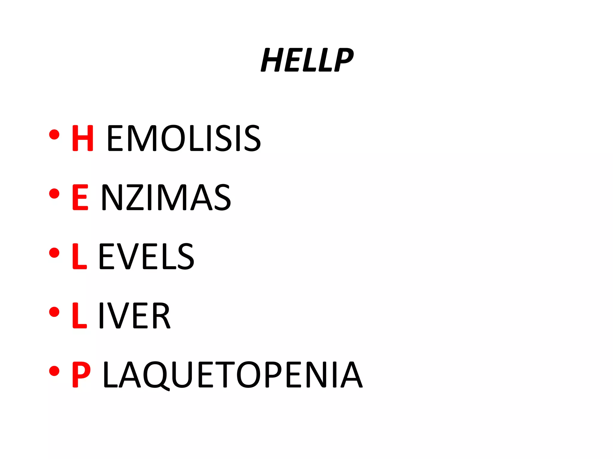 Sindrome hellp | PPT